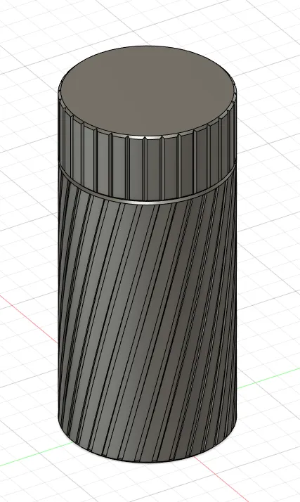 Basic Screw-Top Container by mshipman | Download free STL model ...