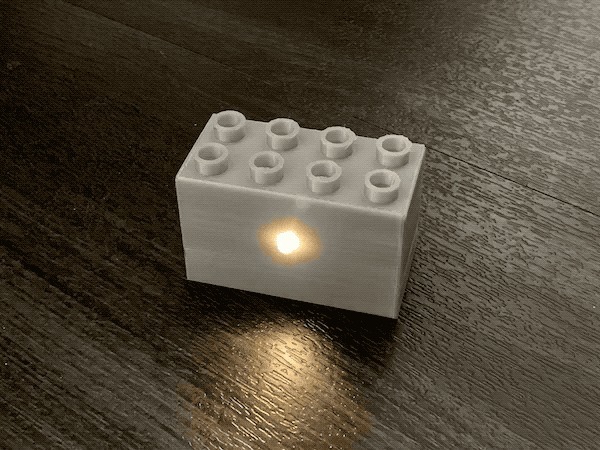 Smart LEGO Duplo brick by topascz | Download free STL model ...