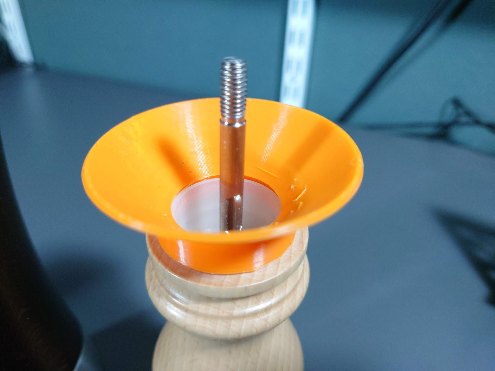Refill Funnel for Peugeot Pepper Mill by H E | Download free STL model ...