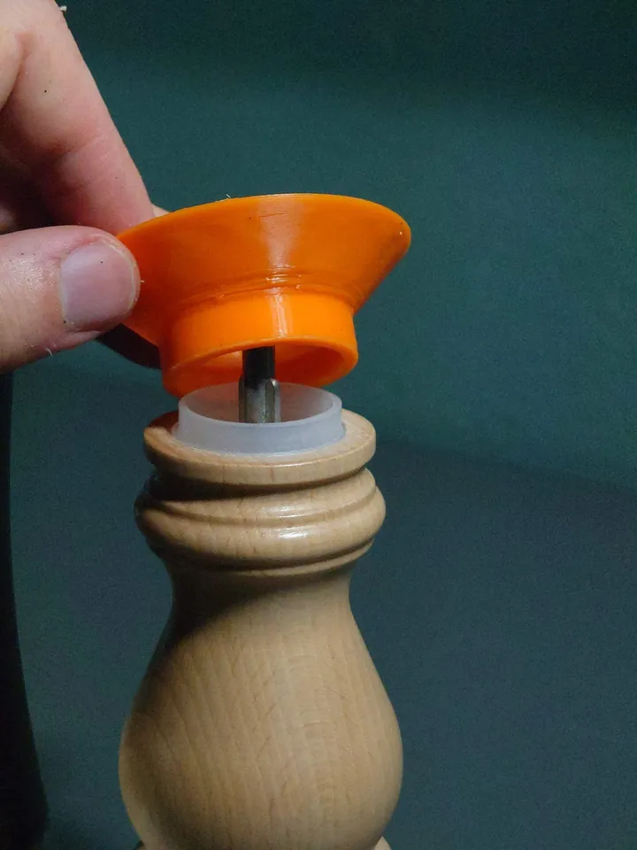 Refill Funnel for Peugeot Pepper Mill by H E | Download free STL model ...