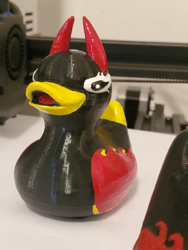 Devil Duck by MonteGal | Download free STL model | Printables.com