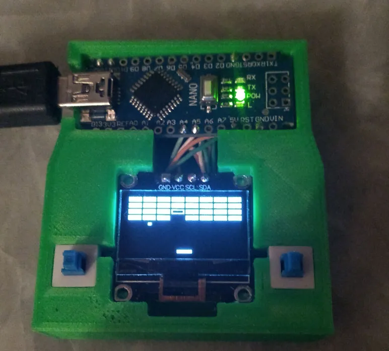 Arduino nano .96 oled switch box by ffejrxx | Download free STL model ...