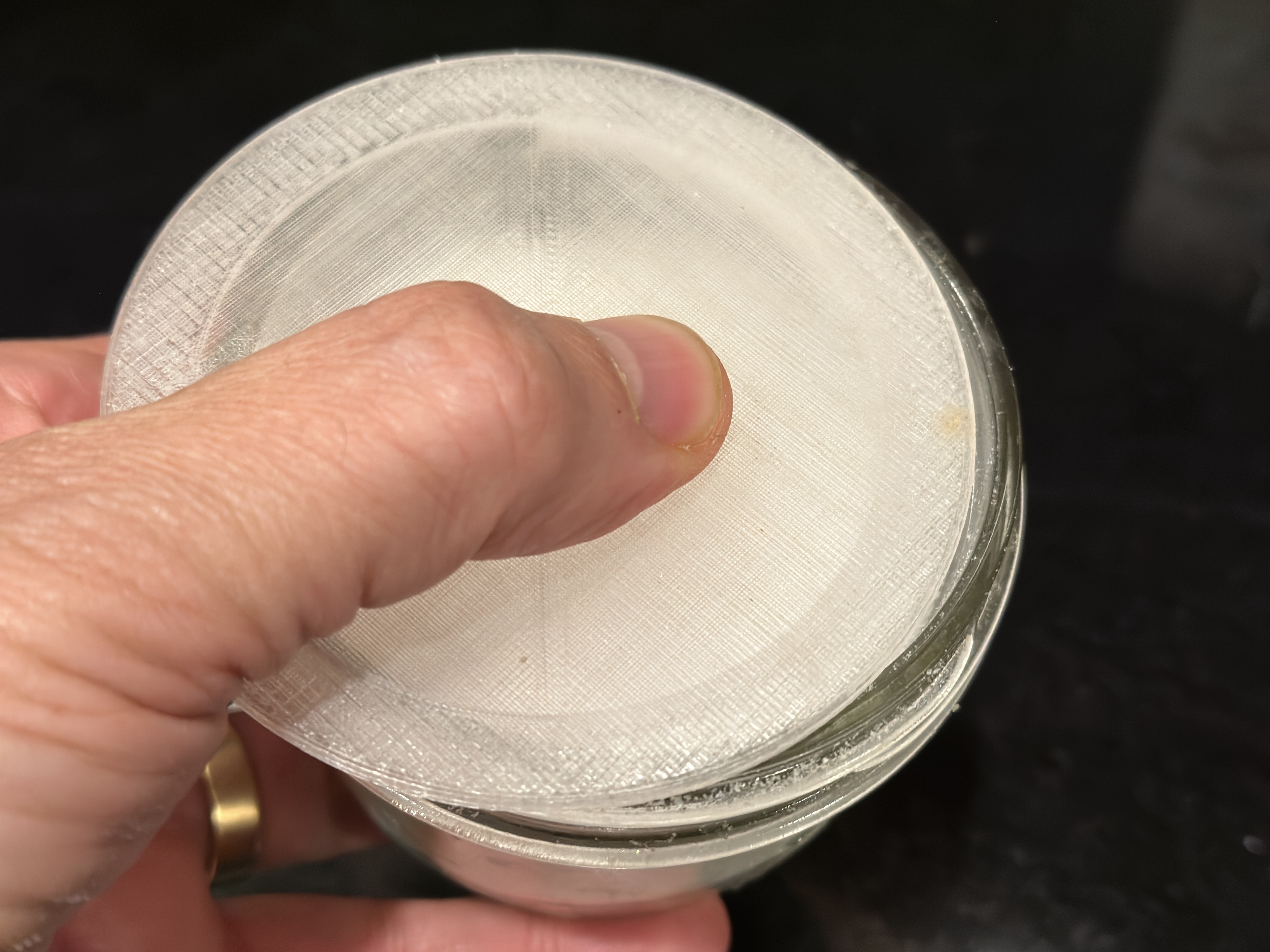 Salt jar slide shaker lid for wide mouth Mason by jmsaltzman | Download ...