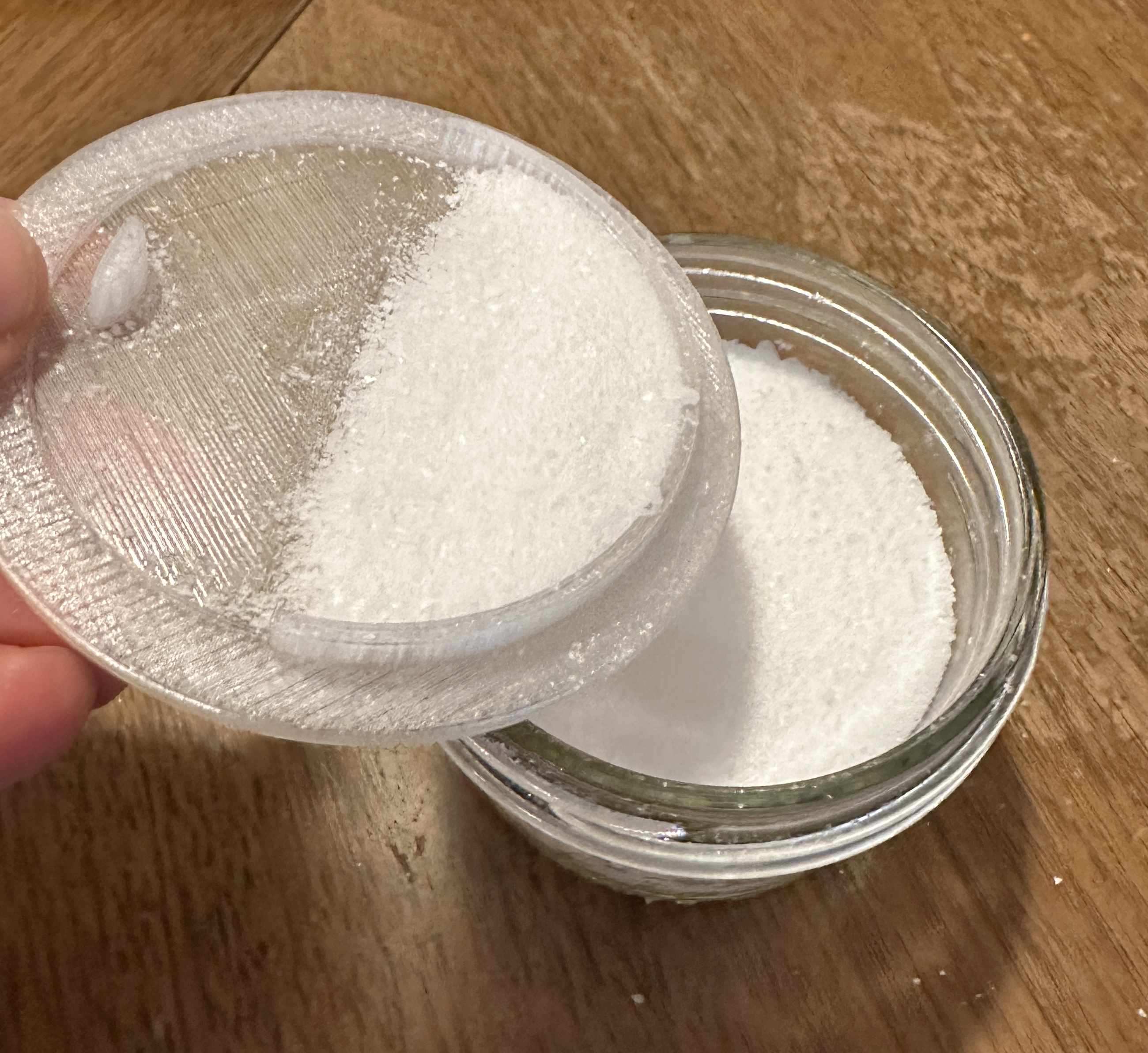 Salt jar slide shaker lid for wide mouth Mason by jmsaltzman | Download ...