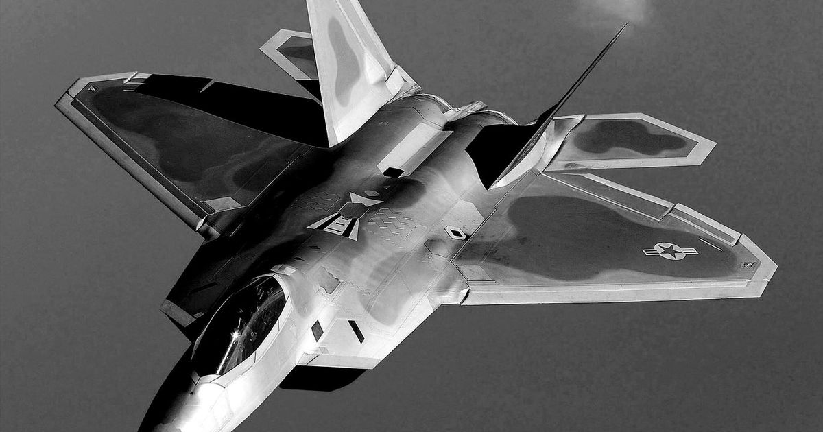 F-22 Raptor Lithophane by Omega-TI | Download free STL model ...