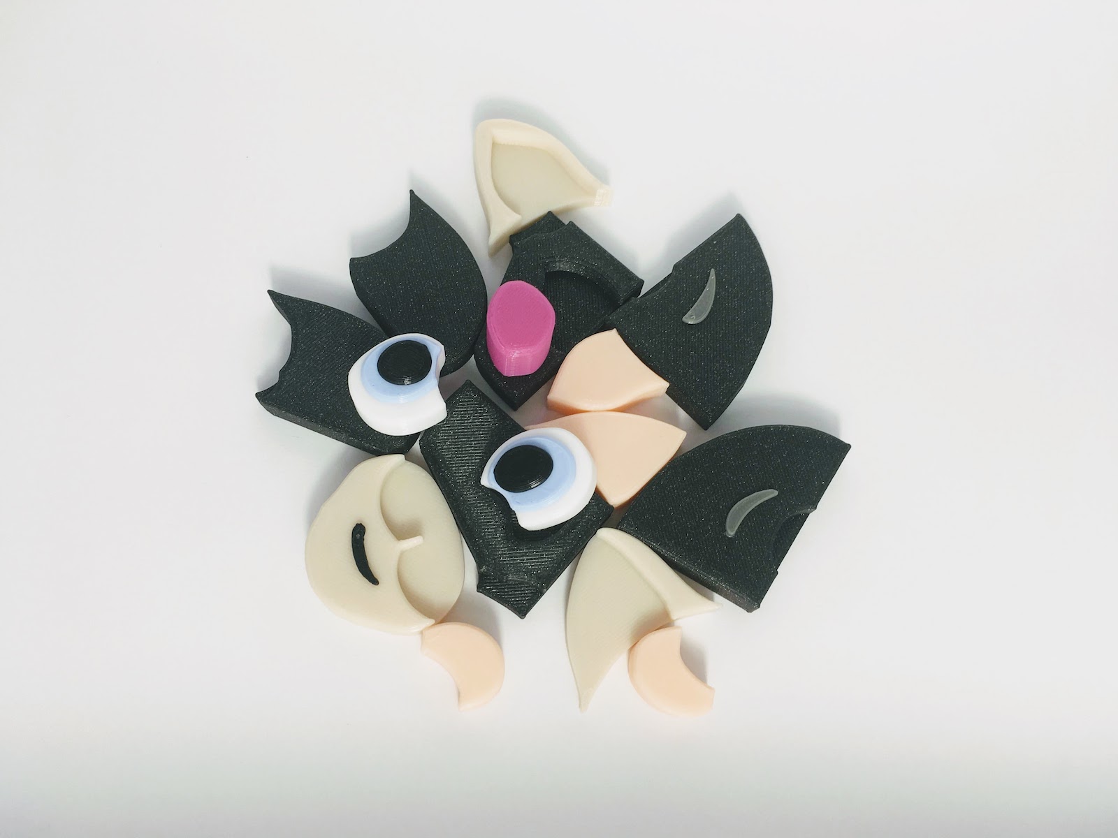 3D puzzle - Cat face by 3D|Nest | Download free STL model | Printables.com