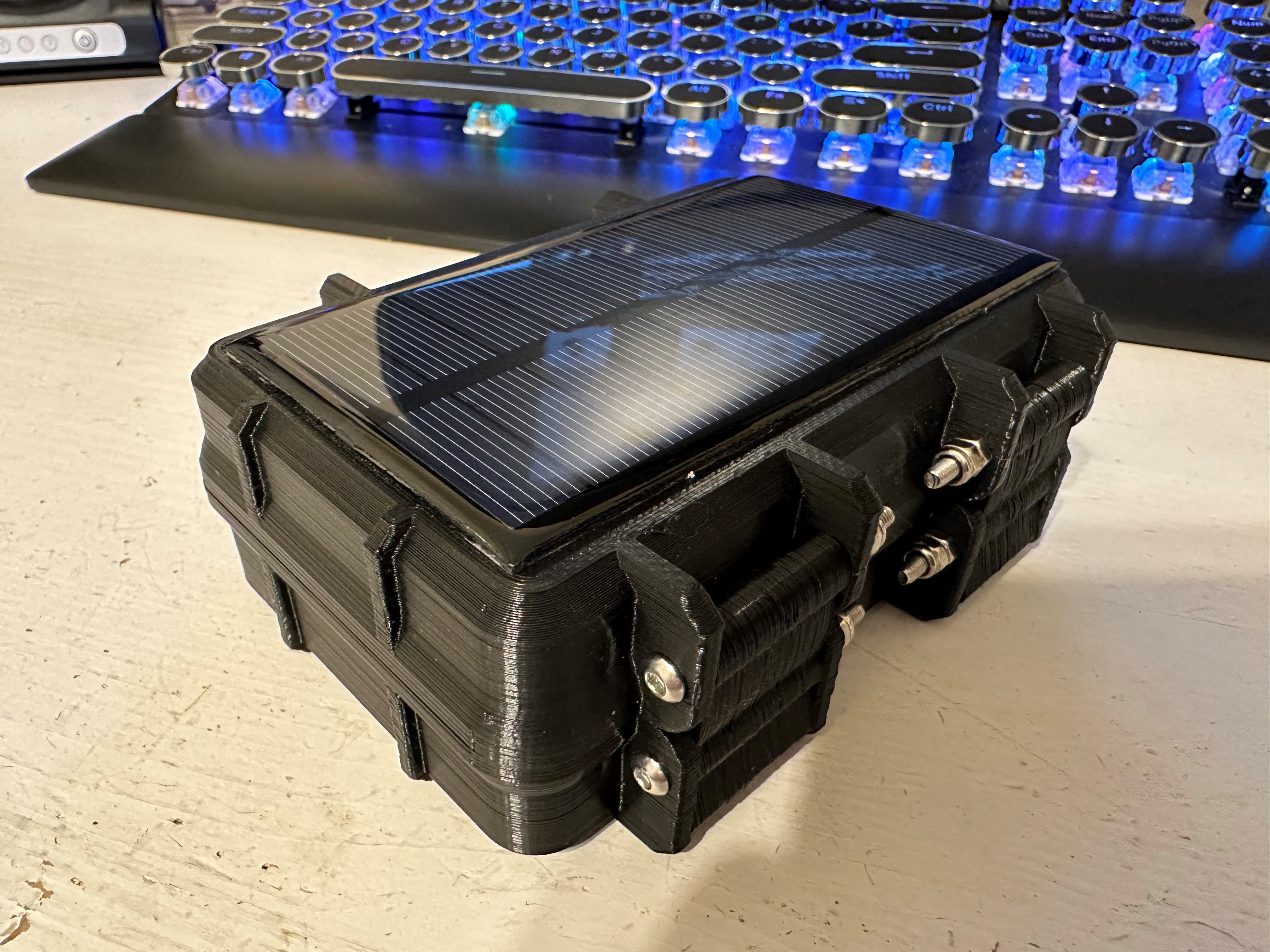 Solar Panel Charging Case by MrSirChris | Download free STL model ...