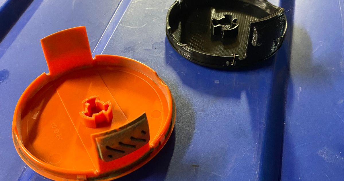 Black+Decker String Trimmer Head Cap by Brandon Leger | Download free ...