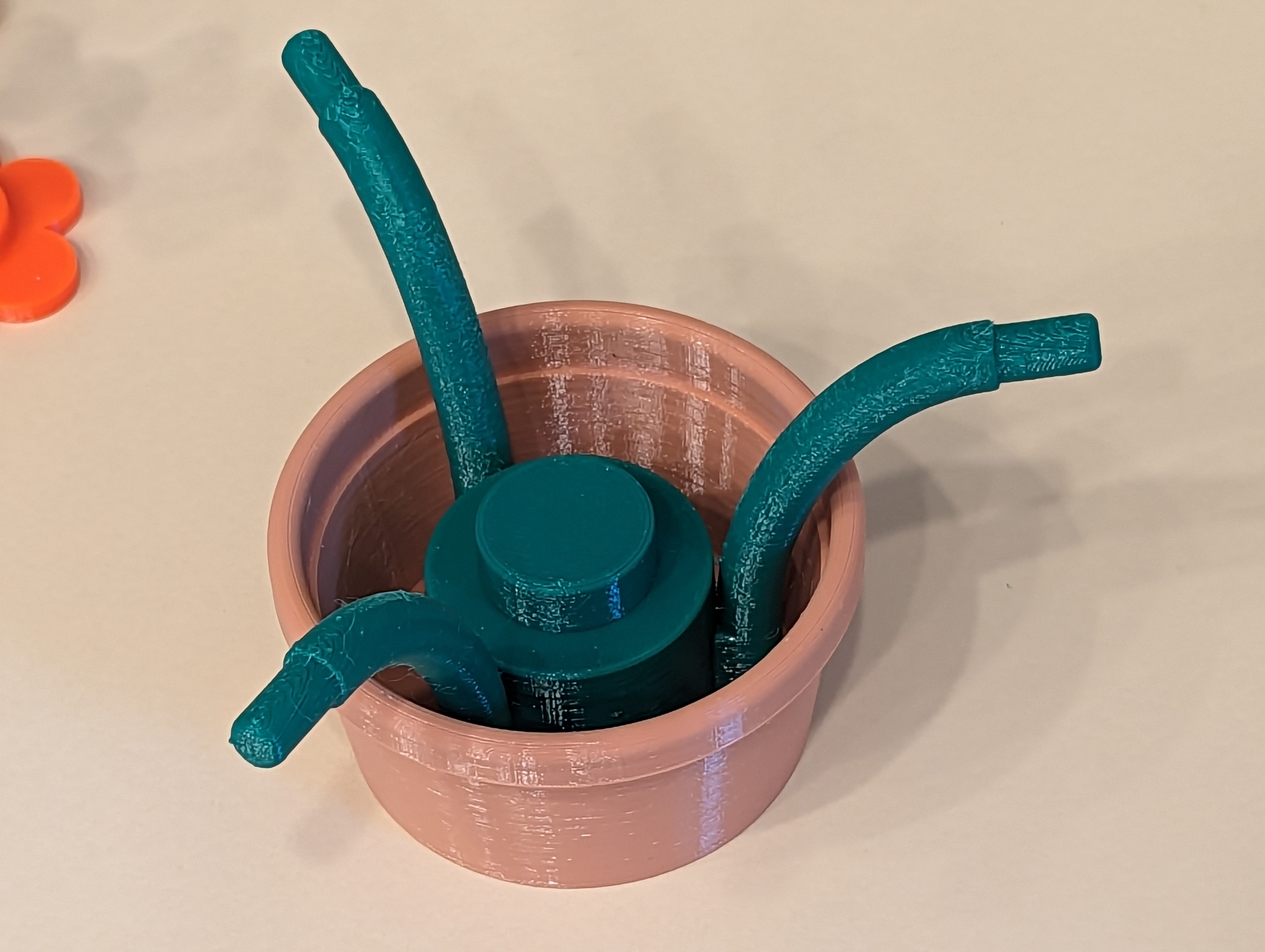 Lego Inspired Rounded Flower Stem by Philippe Lacoude | Download free ...