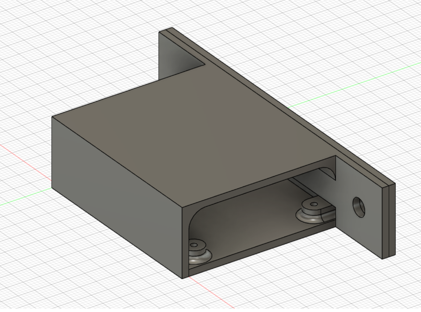 WS7040 fan alu extrusion mounting bracket by Necropaw | Download free ...