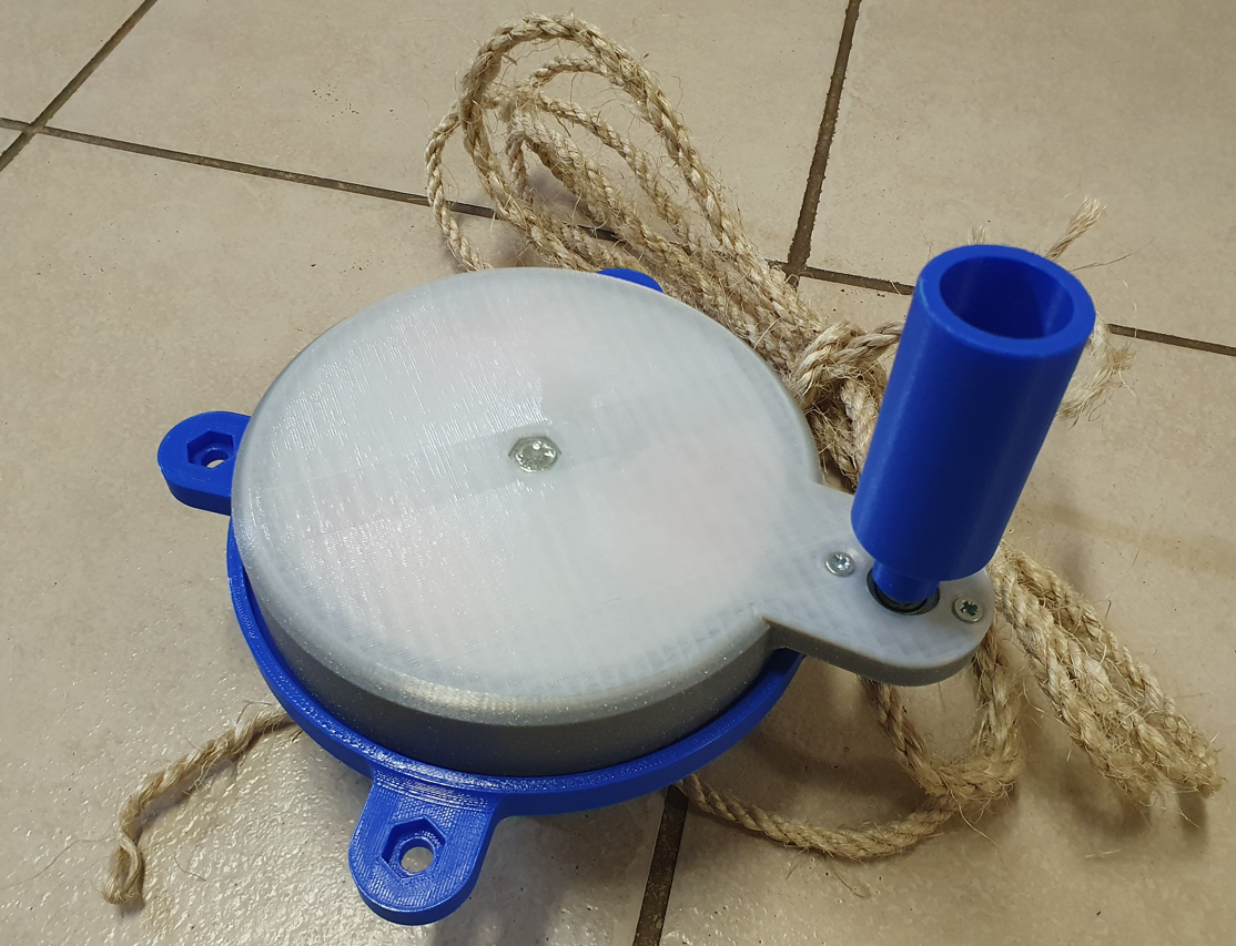 Rope winder V2 by VortyZA | Download free STL model | Printables.com