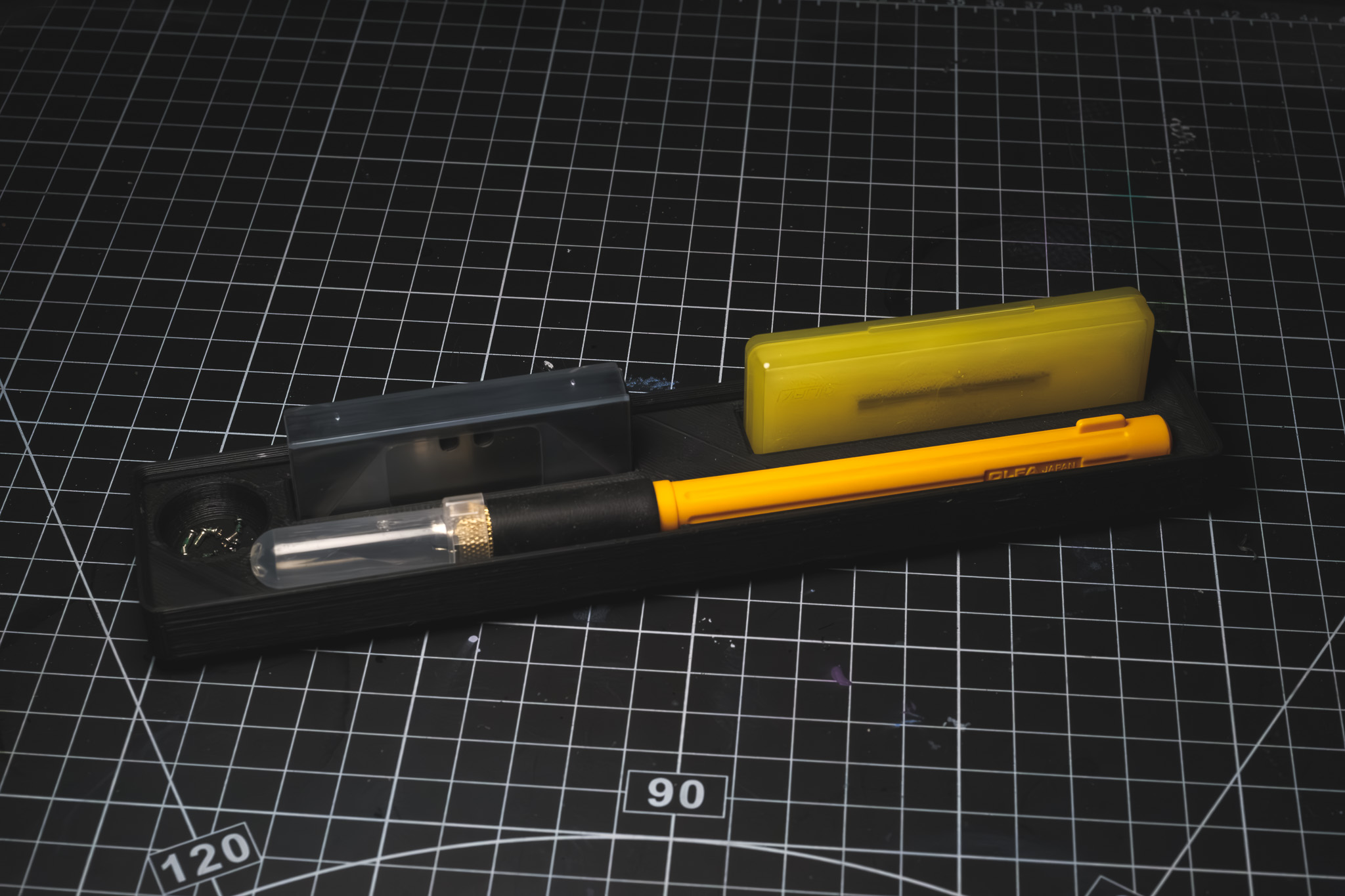 OLFA AK-1 Art/Hobby Knife - 1x5 Gridfinity Container by AlexReyne ...