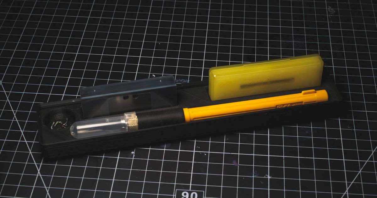 OLFA AK-1 Art/Hobby Knife - 1x5 Gridfinity Container by AlexReyne ...