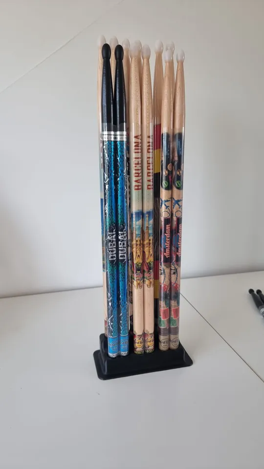 Hardrock Cafe Drum Sticks stand by Kevin Westerlink | Download free STL ...