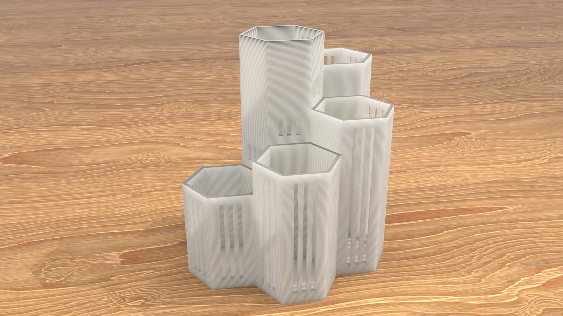 Pen Holder Remix 1 by BMDS | Download free STL model | Printables.com