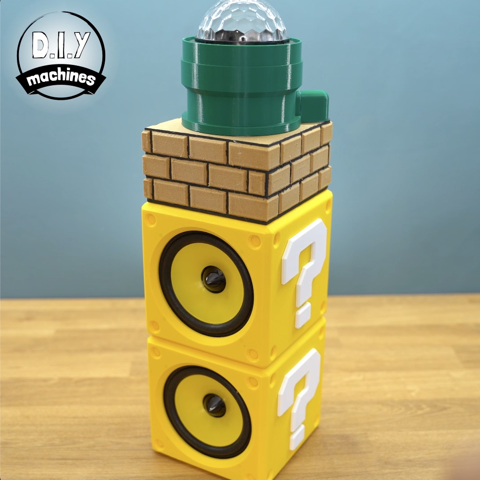 Modular Bluetooth Speaker System by DIY Machines | Download free STL ...