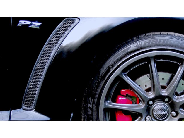 RX8 PZ Prodrive wing badge by Motodenta | Download free STL model ...