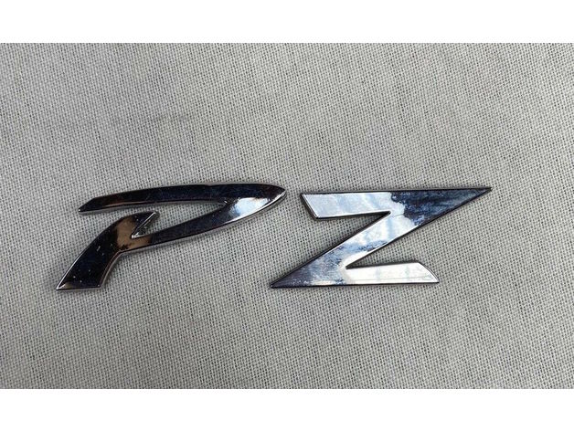 RX8 PZ Prodrive wing badge by Motodenta | Download free STL model ...
