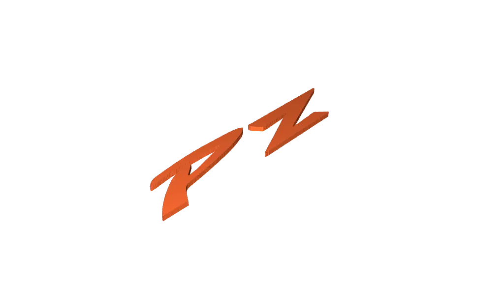 RX8 PZ Prodrive wing badge by Motodenta | Download free STL model ...