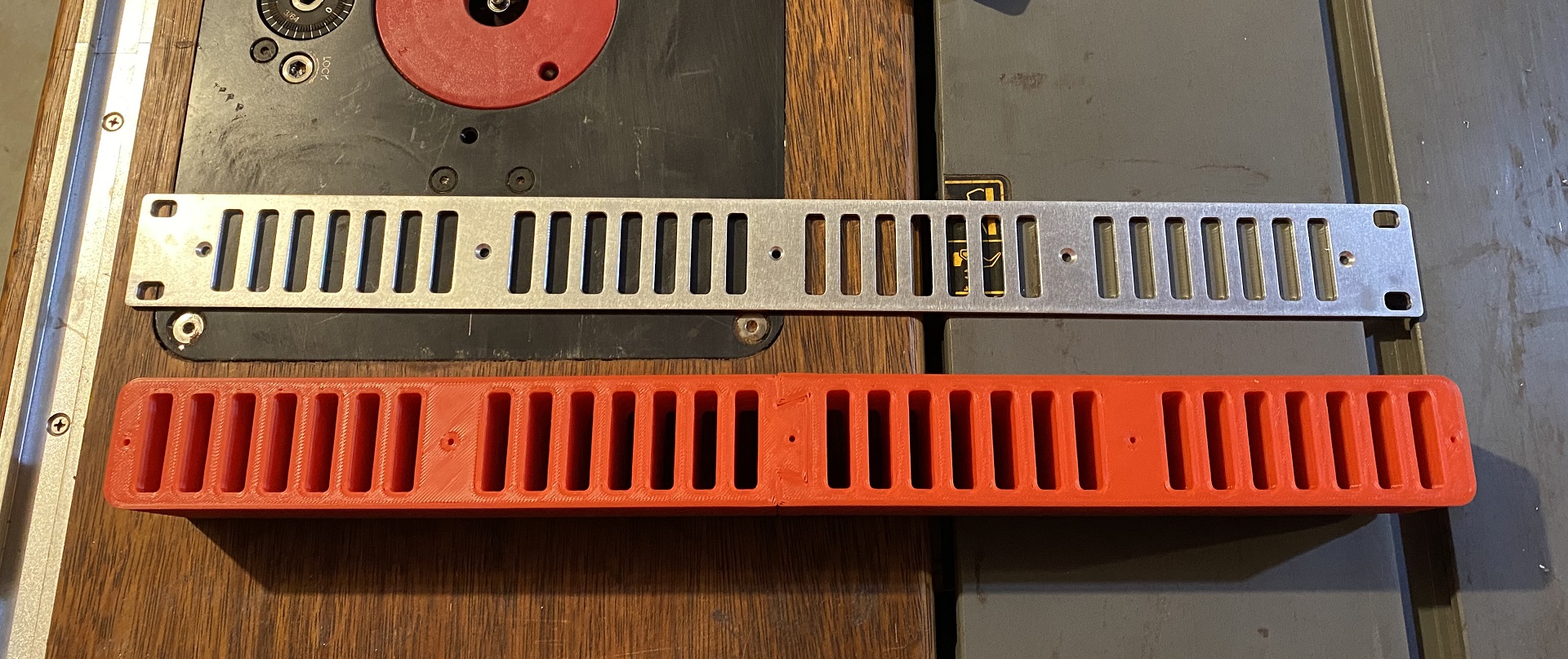 19" Rack cable management by Butcher9_9 | Download free STL model ...