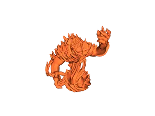 Fire Elemental by Printed Encounter | Download free STL model ...