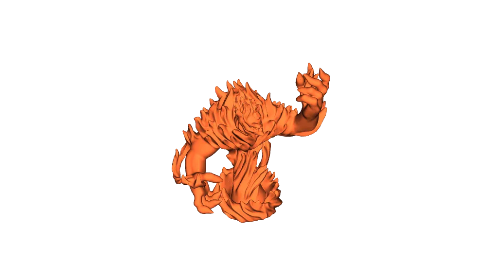 Fire Elemental by Printed Encounter | Download free STL model ...