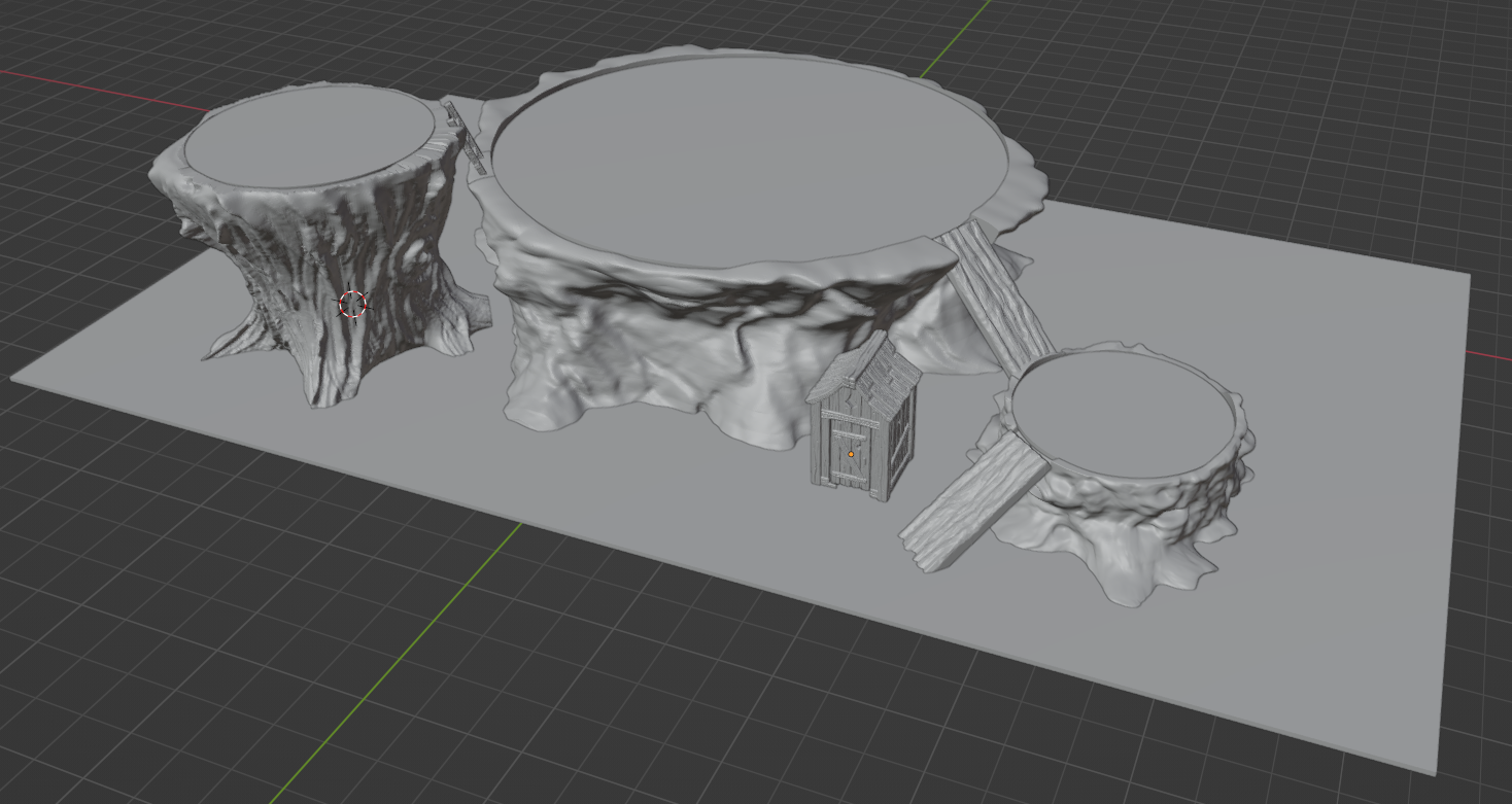 Wild sheep chase D&D treehouse set by Snarejunkie | Download free STL ...