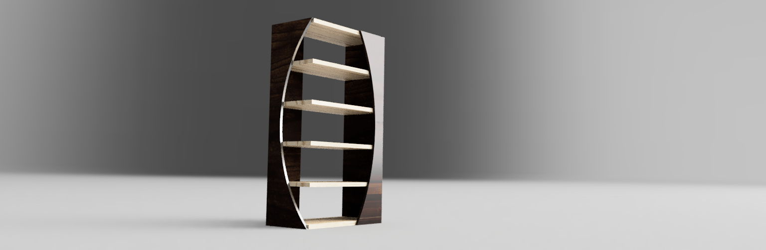 Modern Book Case by Shack3D_Print | Download free STL model ...