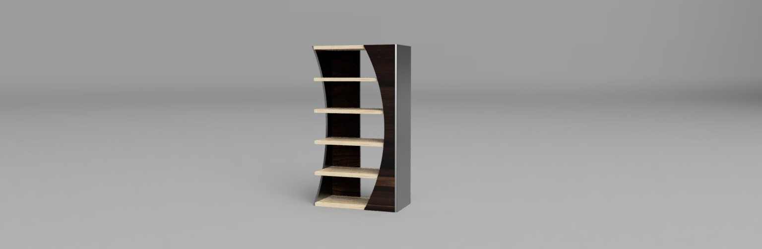 Modern Book Case by Shack3D_Print | Download free STL model ...