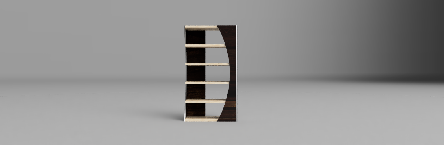 Modern Book Case by Shack3D_Print | Download free STL model ...
