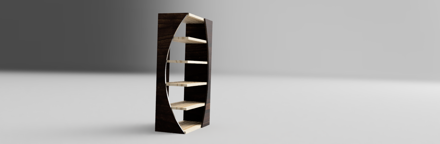Modern Book Case by Shack3D_Print | Download free STL model ...