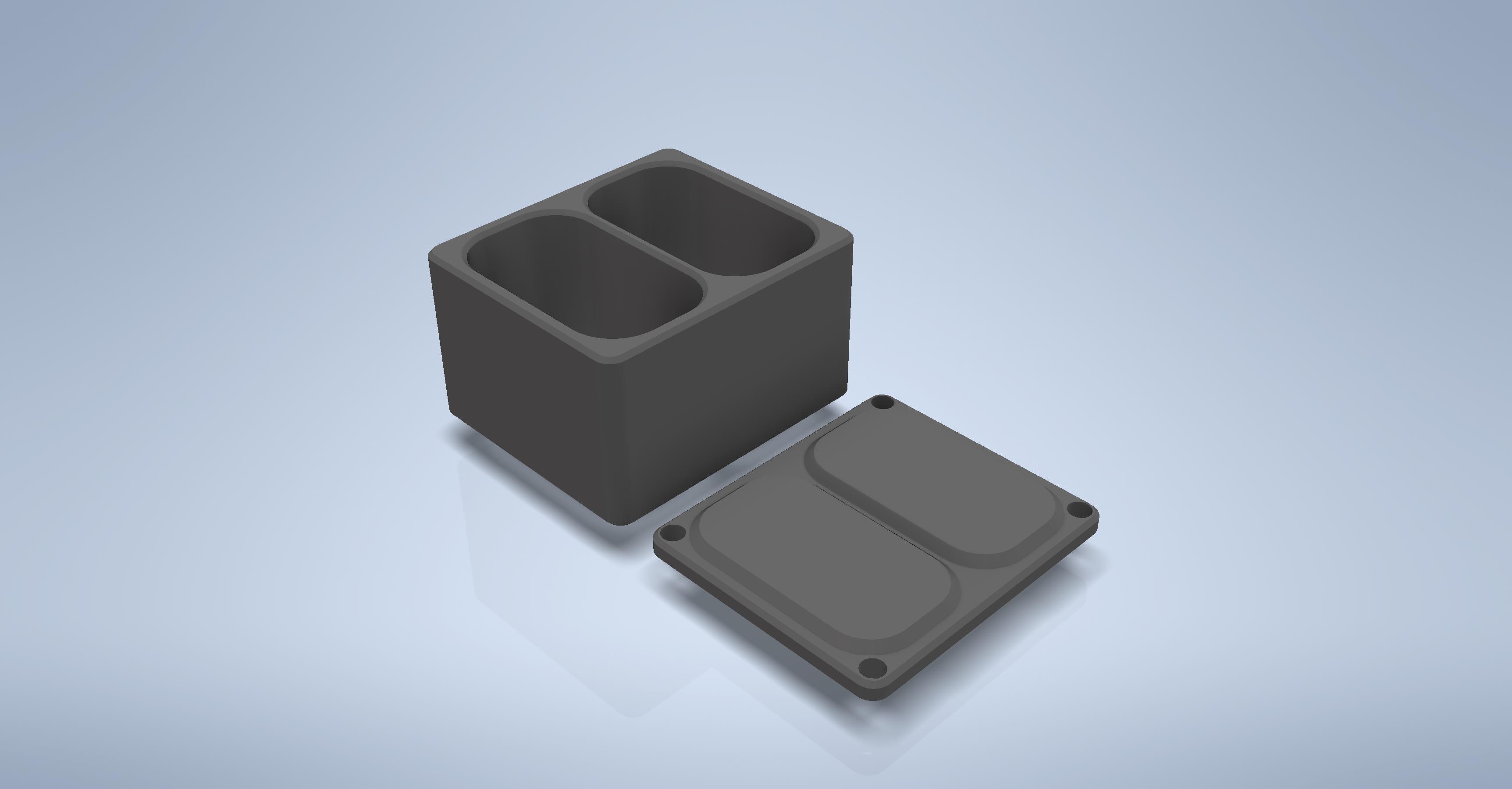 Box mit magnetischem Deckel by Inventor | Download free STL model ...