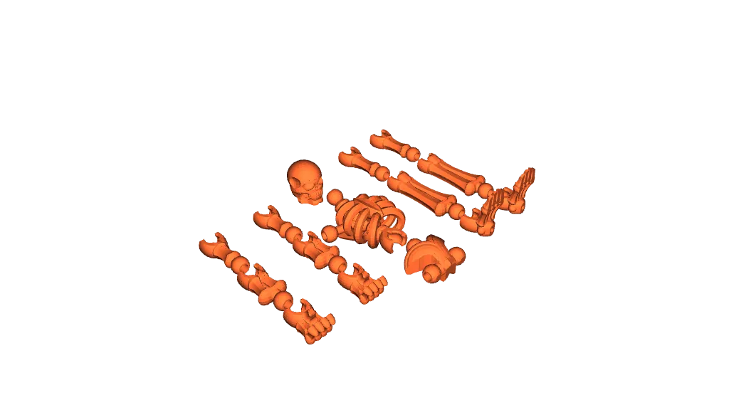 skeleton man by john kolter | Download free STL model | Printables.com