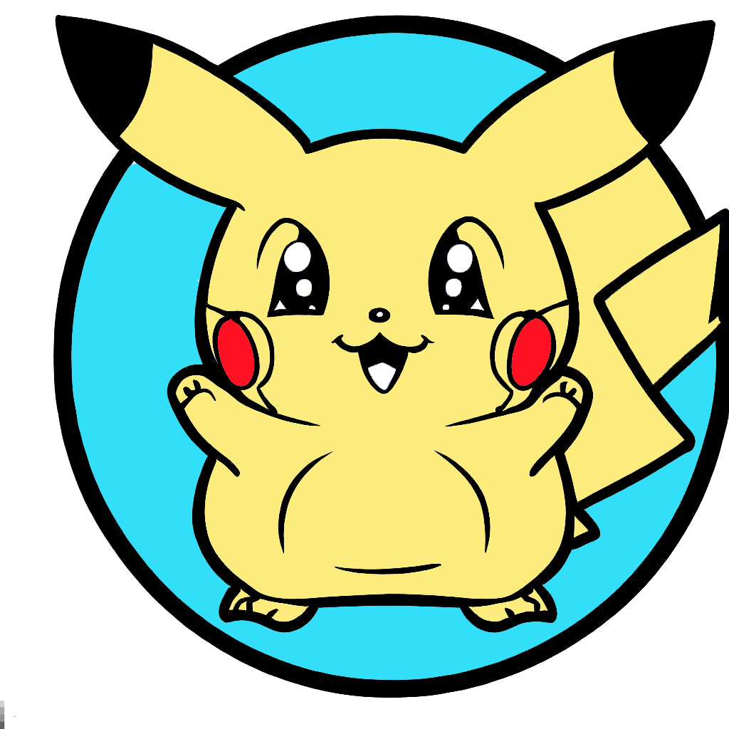Pikachu Wall Art Round | AMS | MMU2S | ERCF by Lerk | Download free STL ...
