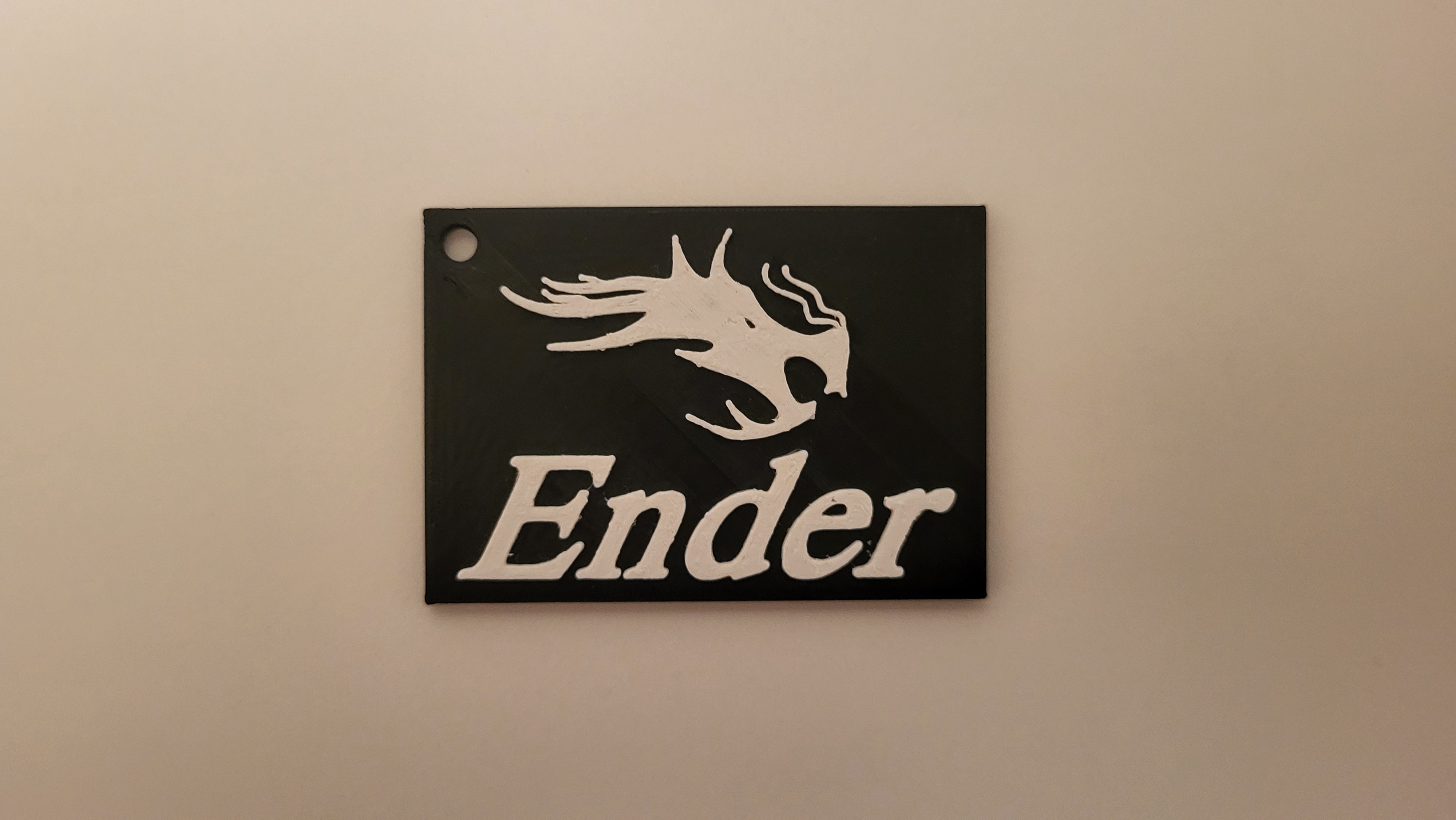 Ender logo keychain by LastFighter | Download free STL model ...