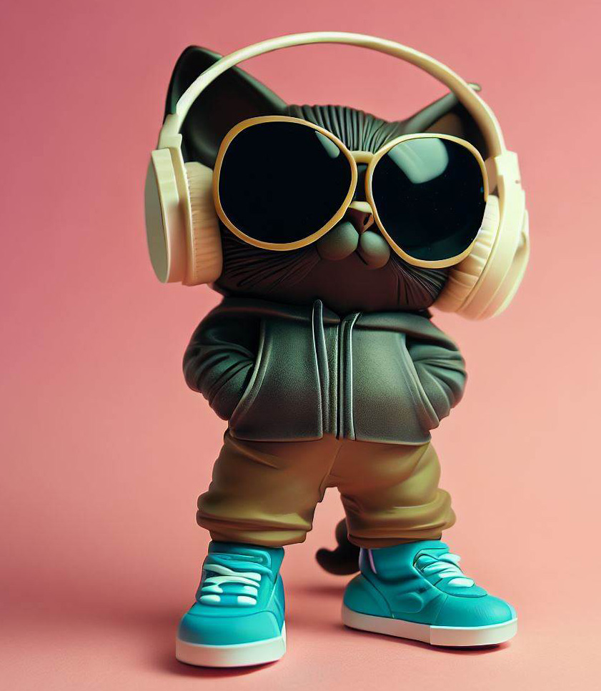 Cool Cat by Mehdals | Download free STL model | Printables.com