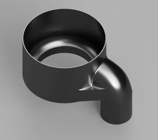 Felder KF500 Fräsabsaugung by StefanW | Download free STL model ...