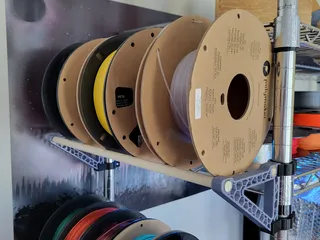 Filament shelf by Nick218 | Download free STL model | Printables.com