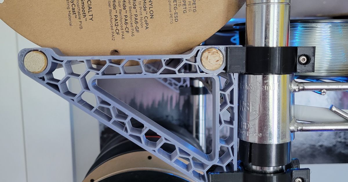 Filament shelf by Nick218 | Download free STL model | Printables.com