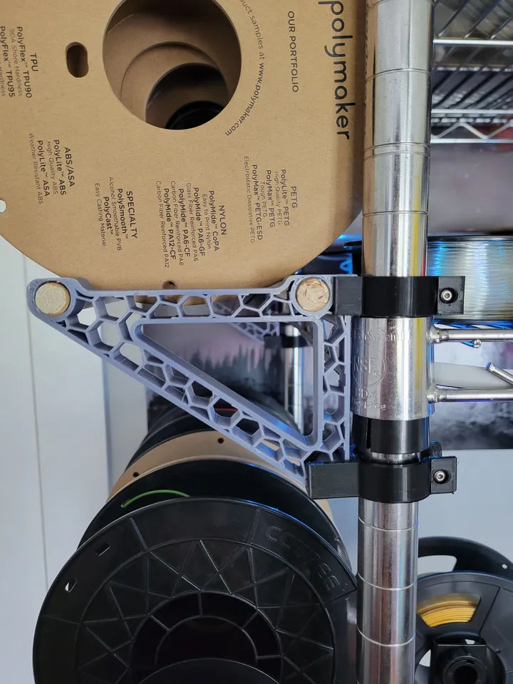 Filament shelf by Nick218 | Download free STL model | Printables.com