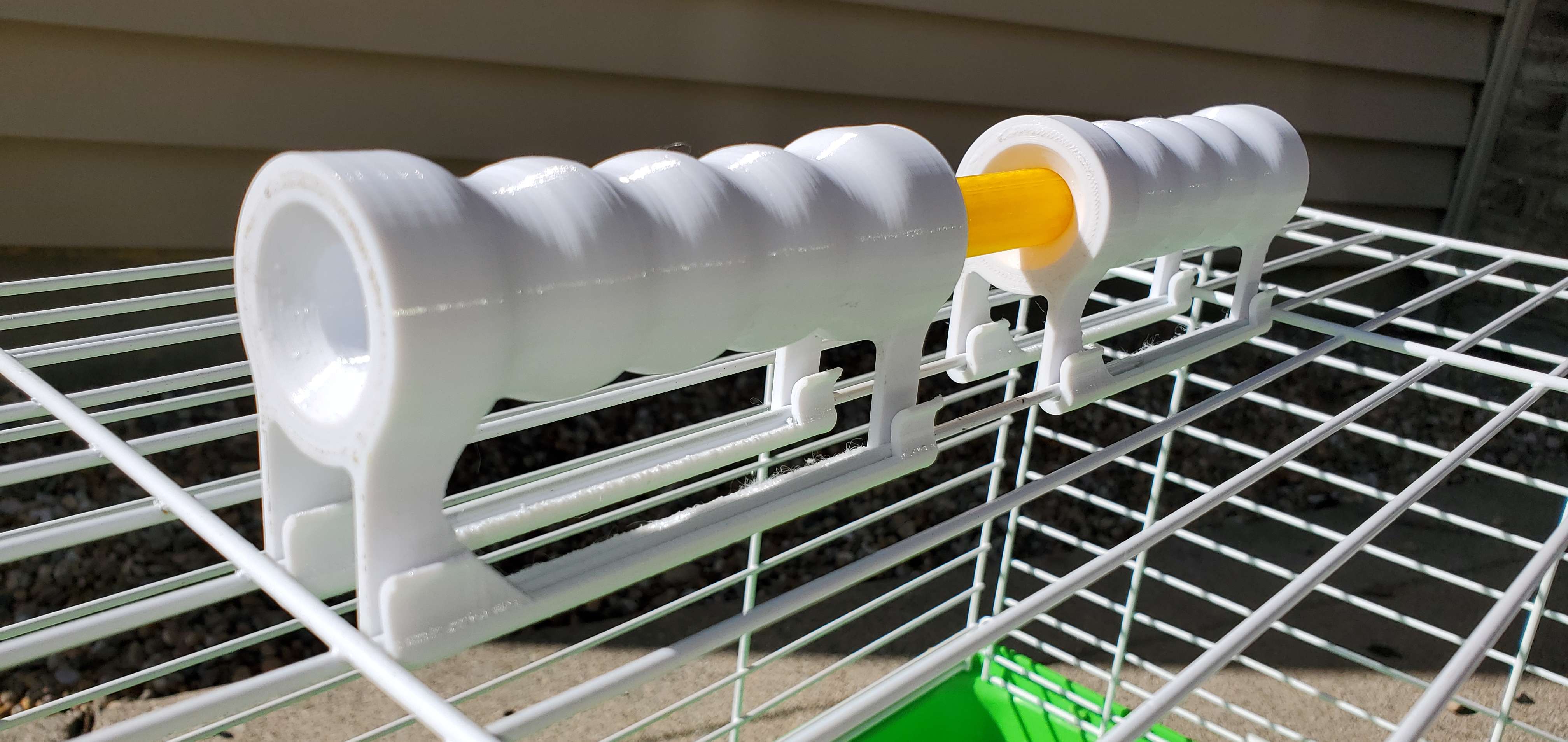 Handle for Animal Cages with 22mm bar spacing. by mgetz | Download free ...