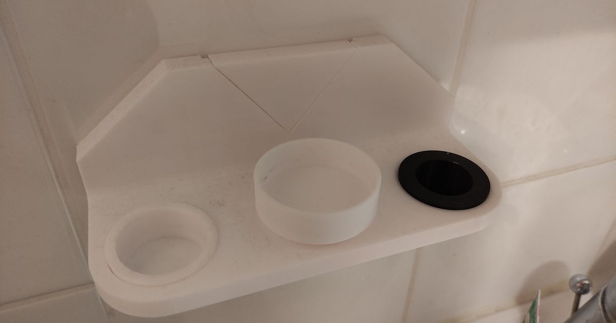 toothpaste holder by Kay | Download free STL model | Printables.com