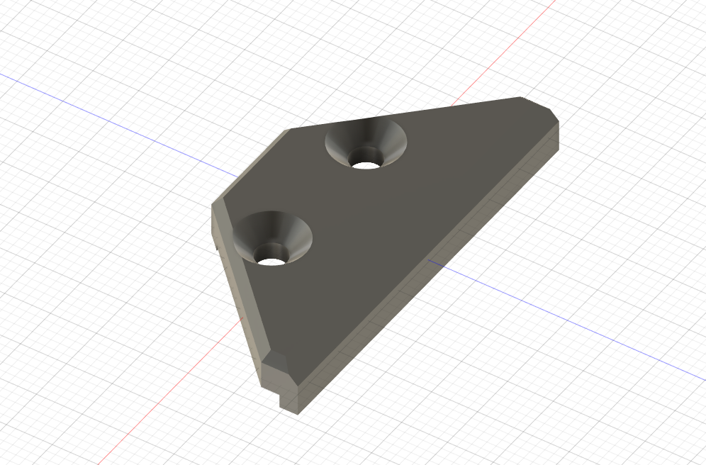 Clamp countersunk by Ildabau | Download free STL model | Printables.com