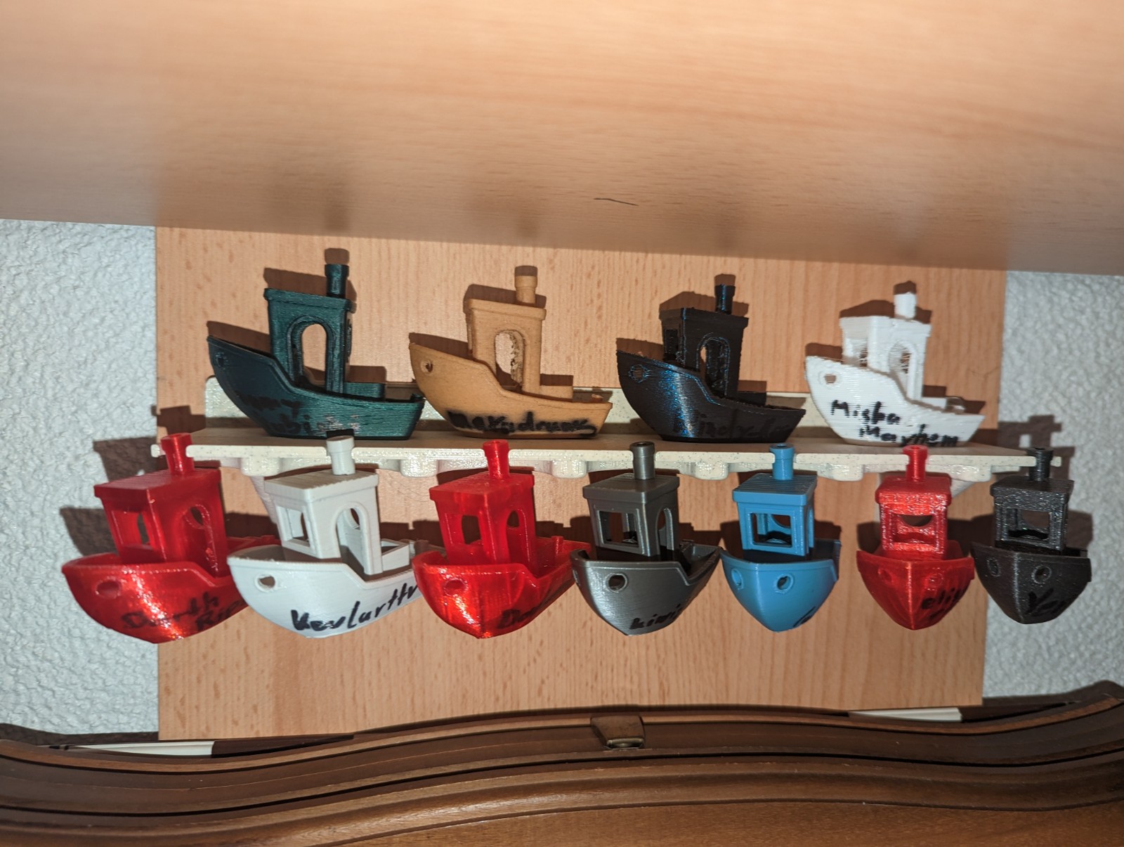 3DBenchy shelf by alpine | Download free STL model | Printables.com
