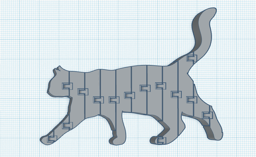 Flexi Cat by Miranda P | Download free STL model | Printables.com