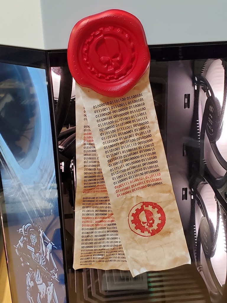 Mechanicus Purity Seal with 20x2 Magnet Hole by RevHazlett | Download ...