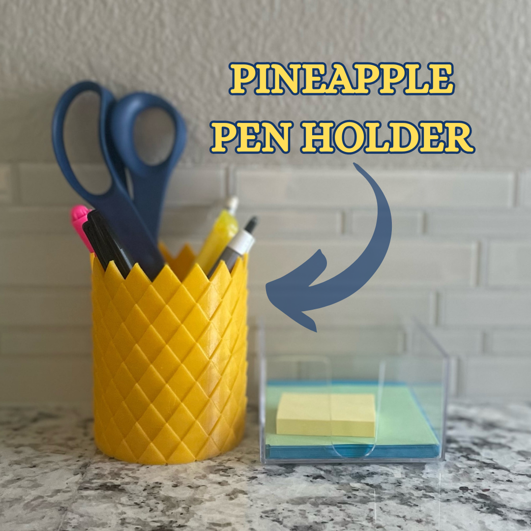 Pineapple Pen Holder by Ziggy | Download free STL model | Printables.com