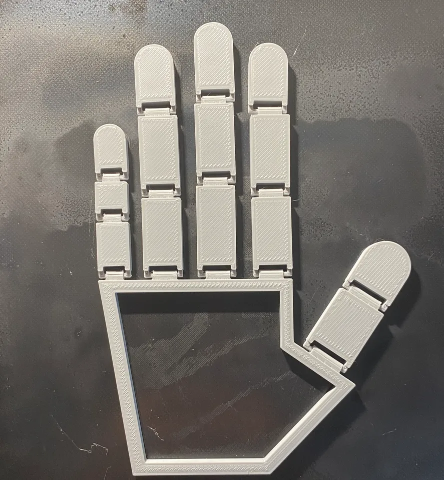 Flexi hand by zeaky03 | Download free STL model | Printables.com