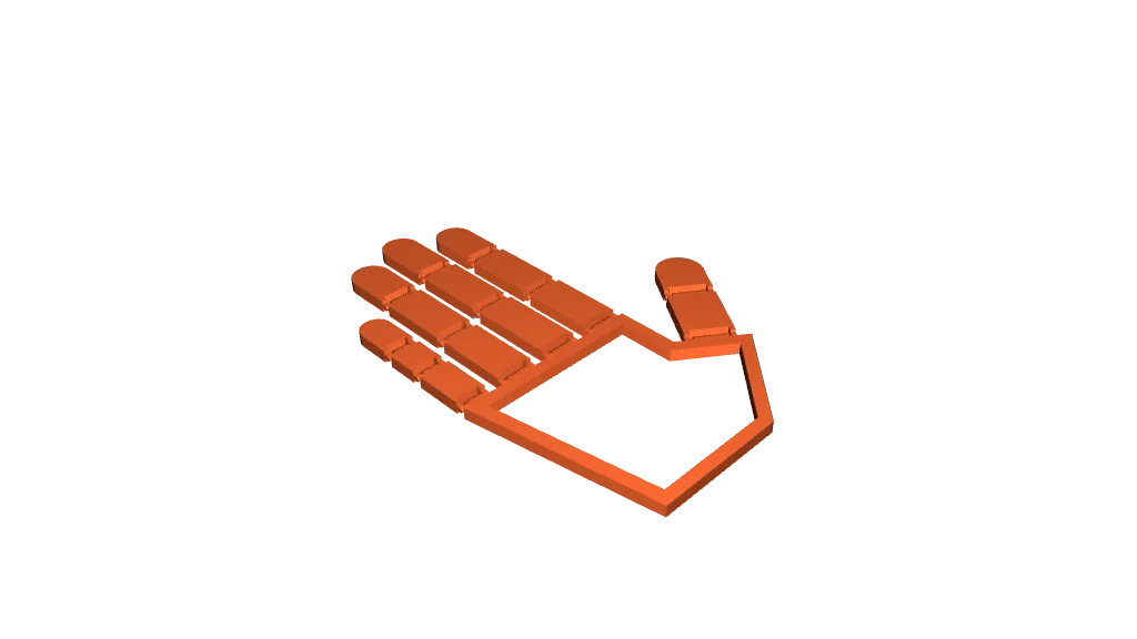 Flexi hand by zeaky03 | Download free STL model | Printables.com