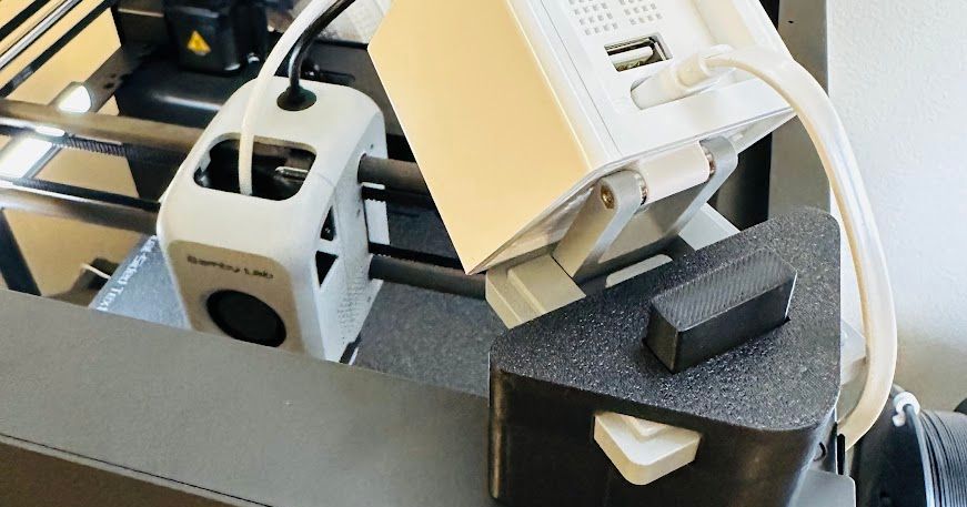 Wyze Cam v2 Blu mount v2 for AMS Bambu P1P Remixed by Jerich0 - MakerWorld